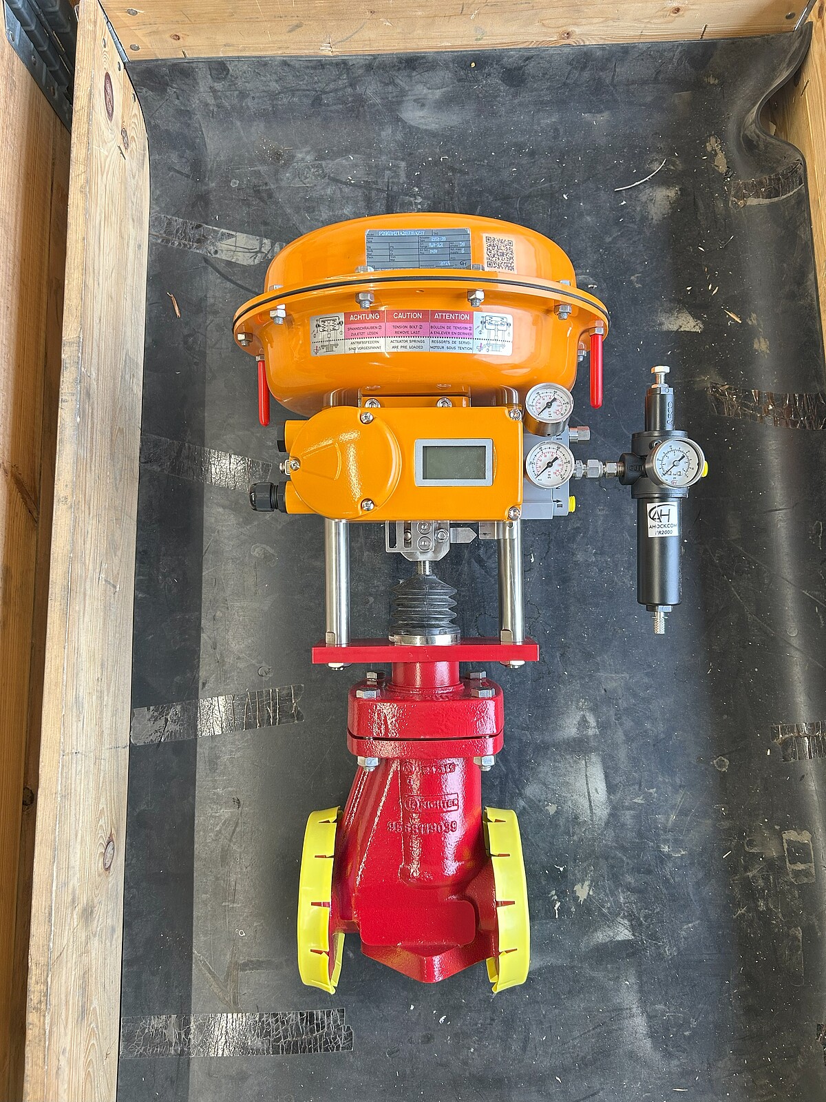 Pfa Lined Control Valves For Hcl Processes Reference