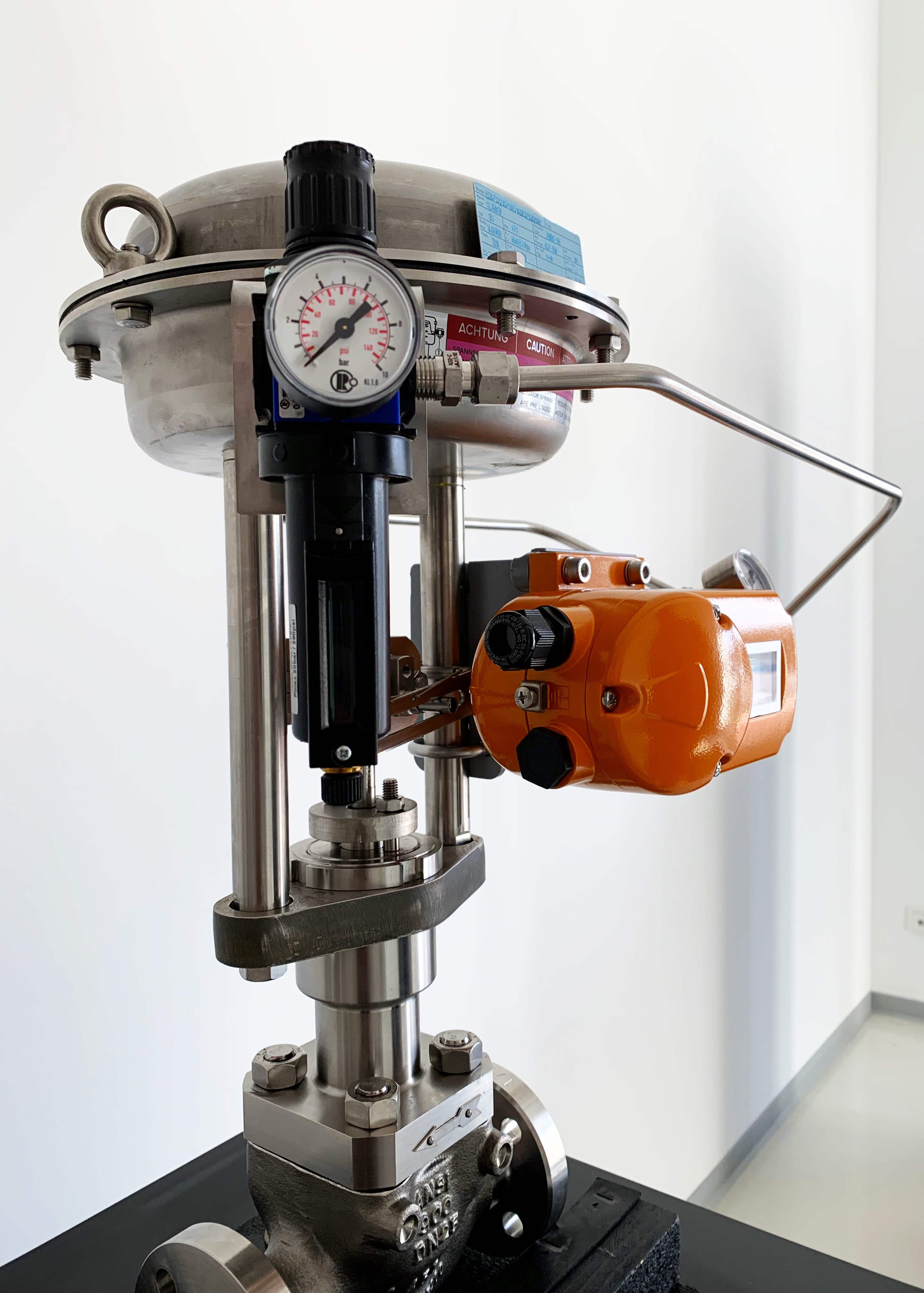 Hydrogen valves for hycare storage plant | Reference A. Hock